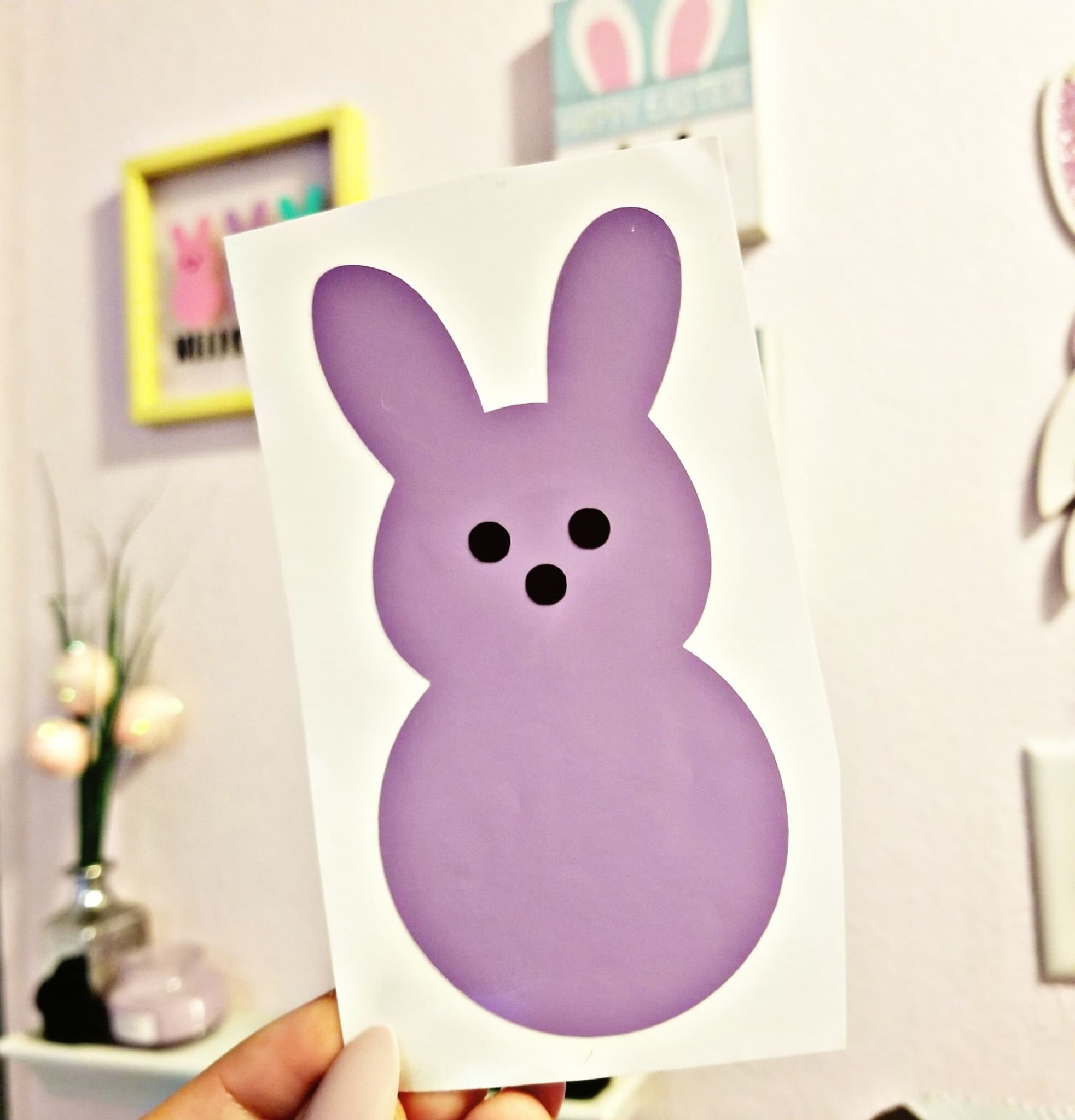 Easter Vinyl Sticker Easter Decals Tumbler Decals Laptop - Etsy