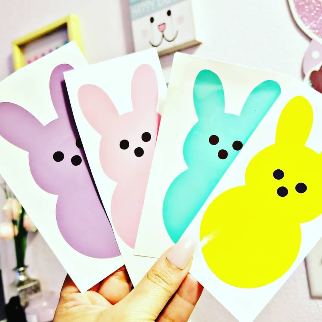 Easter Vinyl Sticker | Easter Decals | Tumbler Decals | Laptop Decals ...