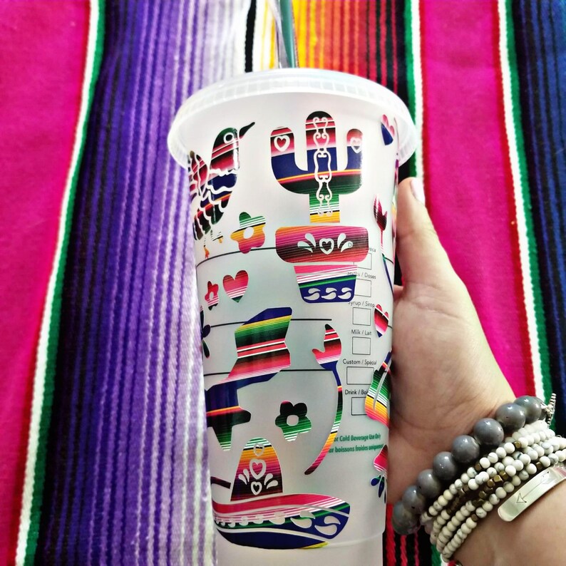 Mexican Inspired Cup | Custom Starbucks Cup | Personalized Starbucks ...