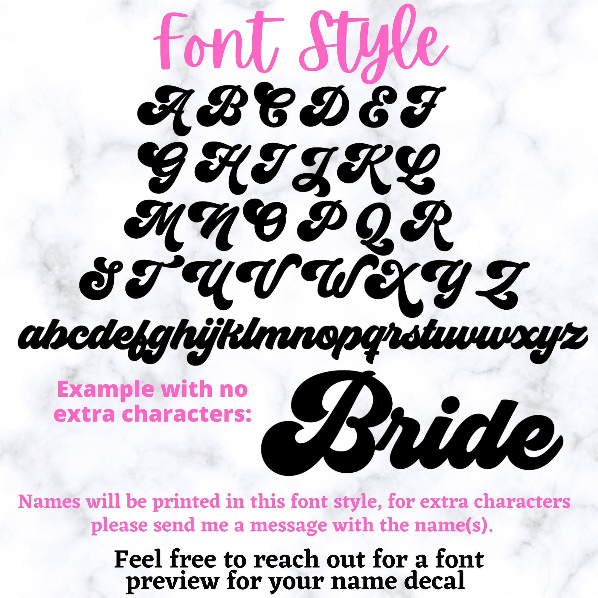 Layered Name Decal Rainbow Groovy Name Decal Retro Font - Etsy