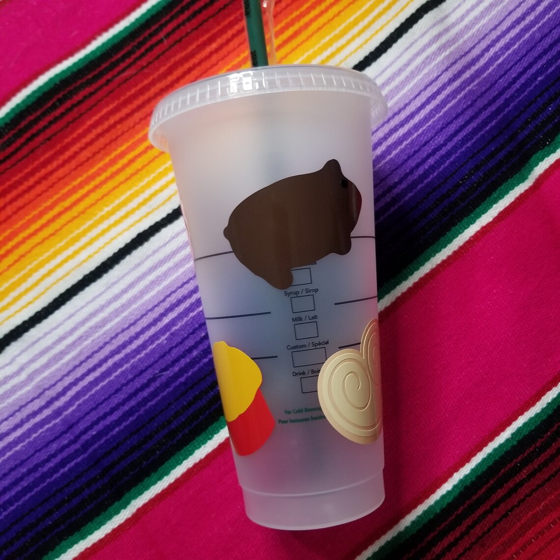 Custom Starbucks Cup Pan Dulce Cup Latina Gifts Sweet - Etsy