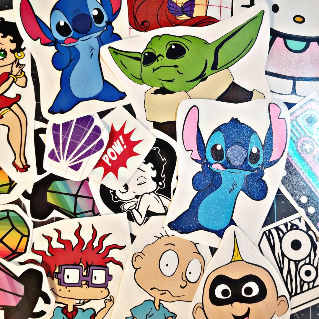 Custom Character Decal | Kids Decals | Glitter Decals for Starbucks ...