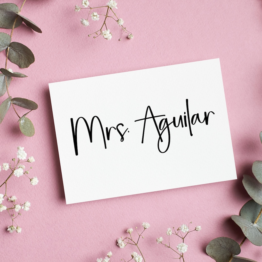 Custom Name Decal | Wedding Name Decals | Personalized Name Decal ...