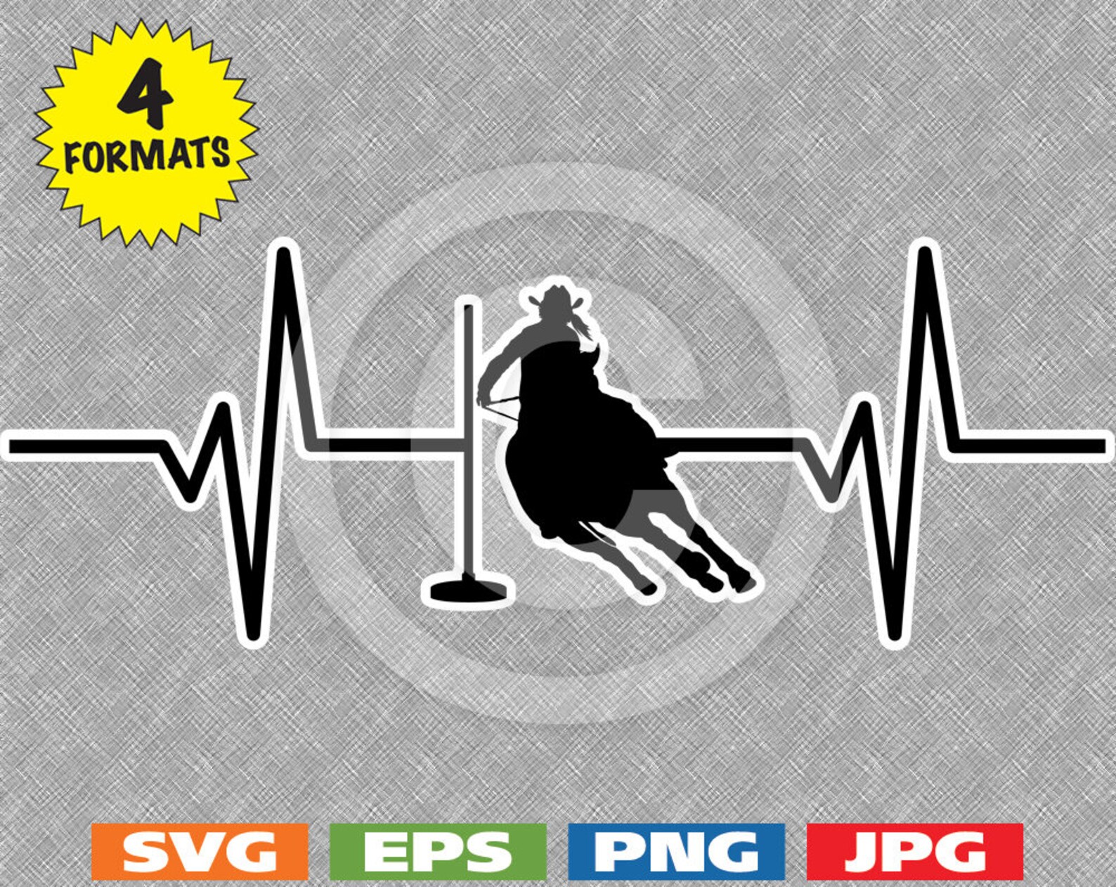 Heartbeat - Female Pole Bending Image - Svg Die Cut Cutting File PLUS ...