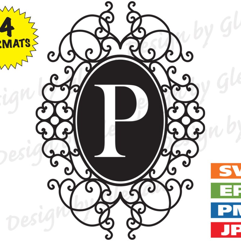 Letter P Svg - Etsy