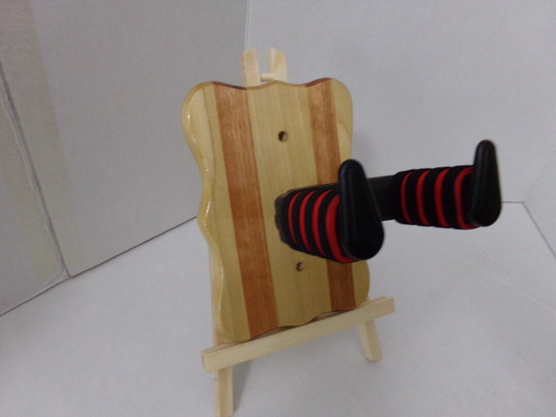 Custom Wood Locking Wall Hangers for Guitars 243 - Etsy