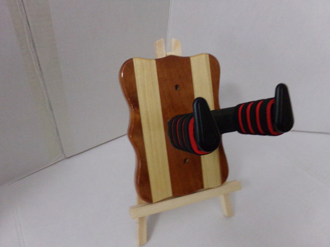Custom Wood Locking Wall Hangers for Guitars 232 - Etsy