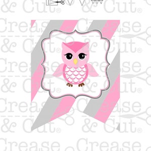 Pink Gray Owl Baby Shower for Girl Owl Themed Baby Sprinkle Party ...