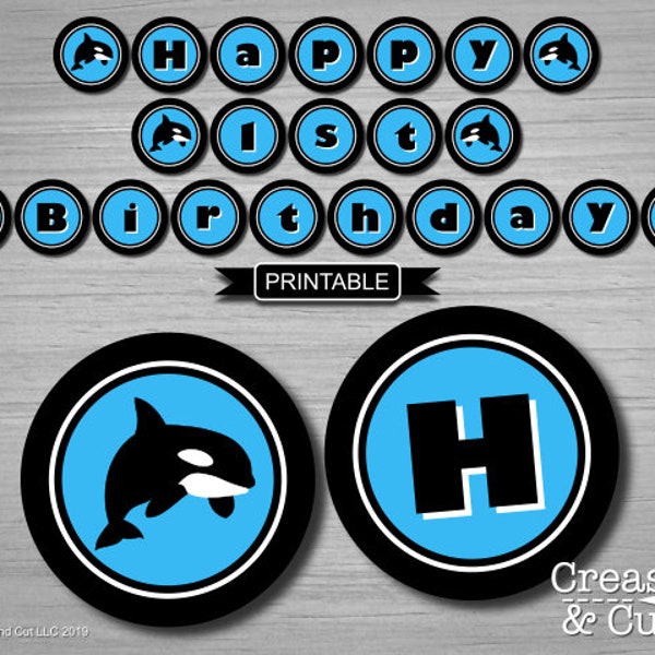 Whale Birthday - Etsy