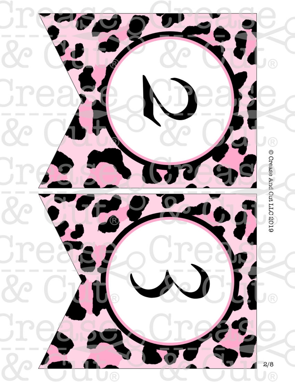 Pink Leopard Print Cheetah Print Birthday Party Decoration | Etsy