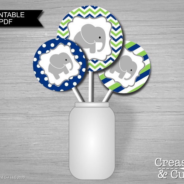 Elephant Lime Green - Etsy