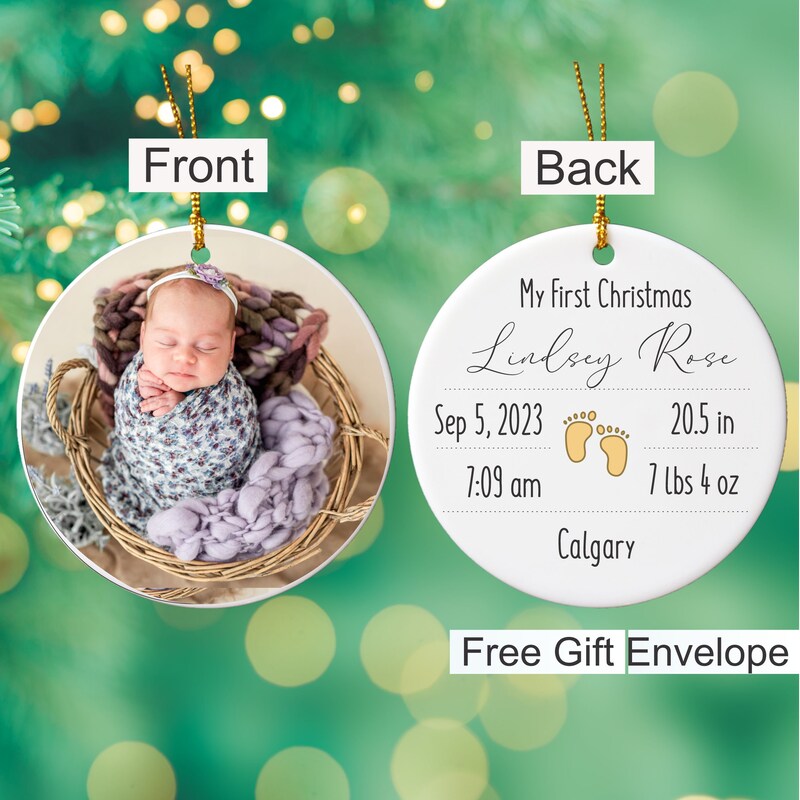 Birth Stats Keepsake - Etsy