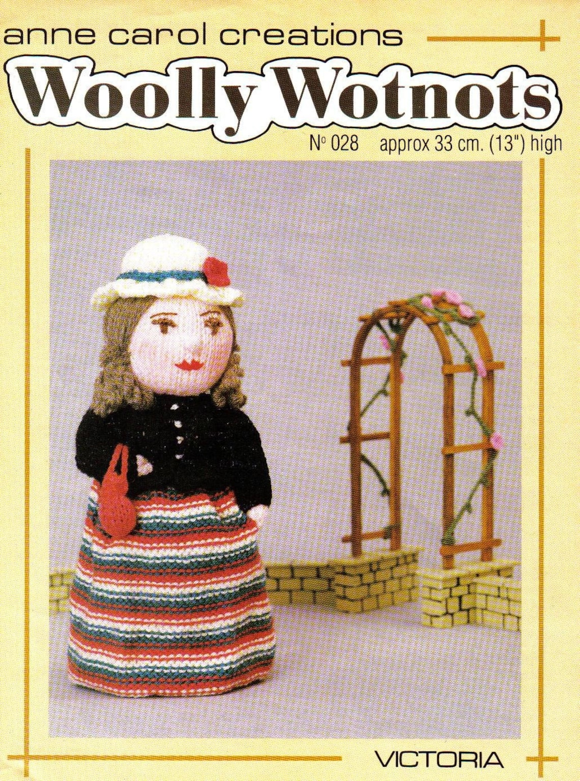 PDF Vintage Woolly Wotnot Knitting Pattern Queen Victoria | Etsy