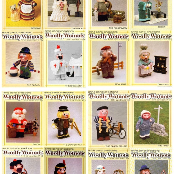 Woolly Wotnots - Etsy