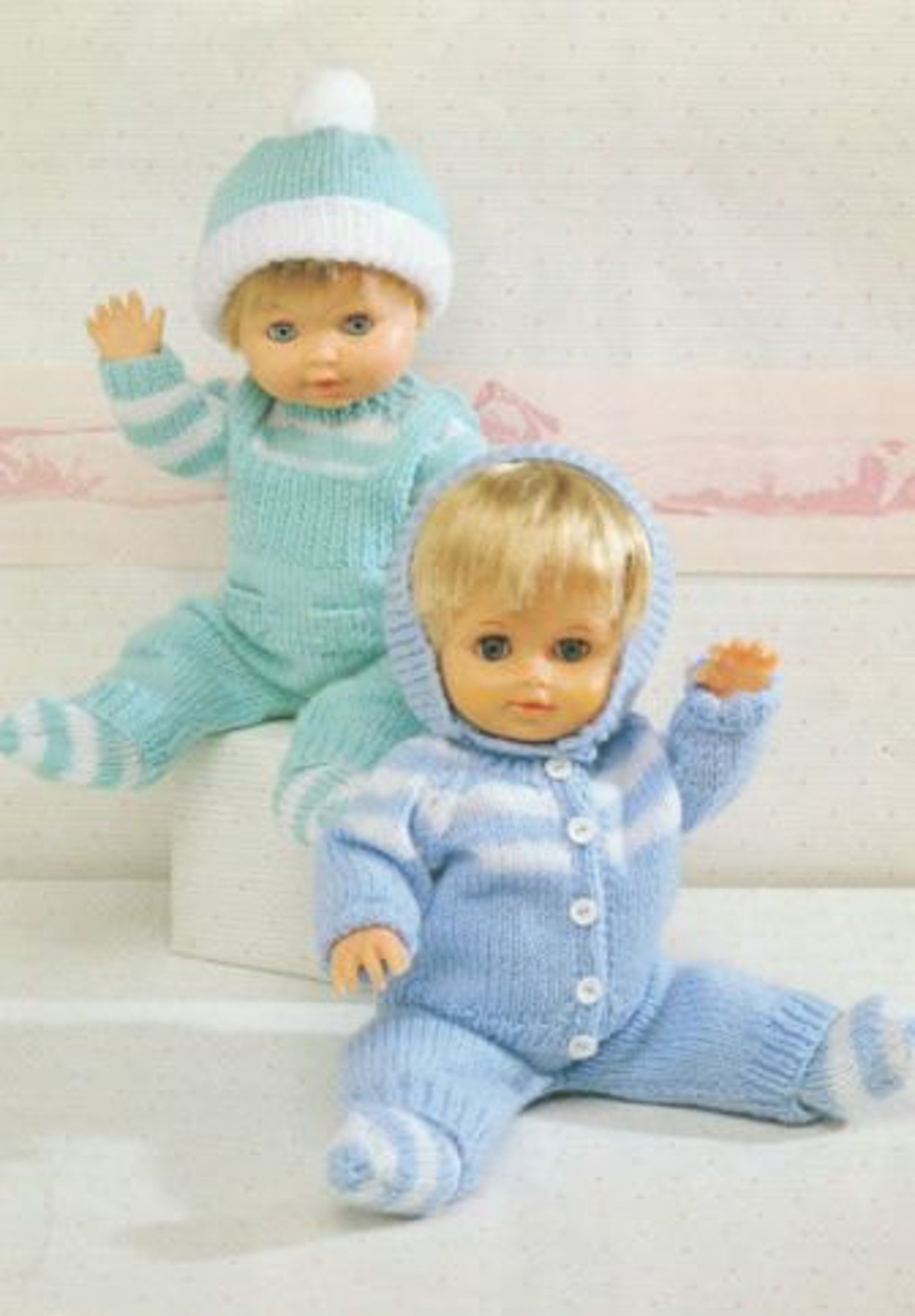 PDF Vintage Doll Pram Set Knitting Pattern – Vintage, Retro, Doll Pram ...