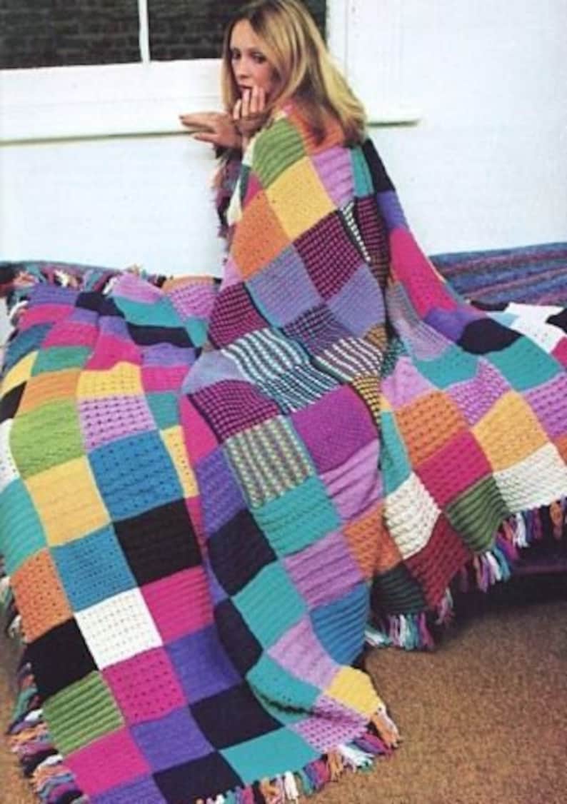 PDF Vintage Bedspread Knitting Pattern Vintage Retro - Etsy UK