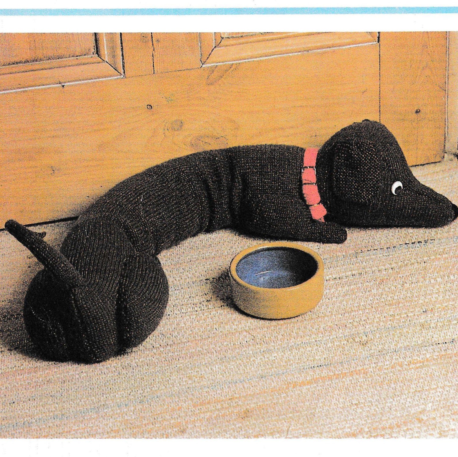 PDF Vintage Dachshund Draught Excluder Knitting Pattern | Etsy