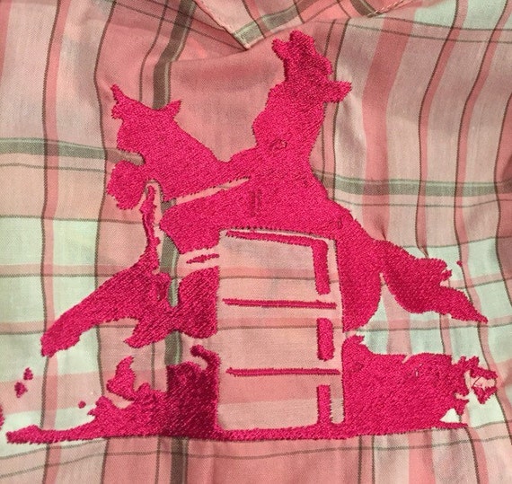 Barrel Racing Embroidery File - Etsy