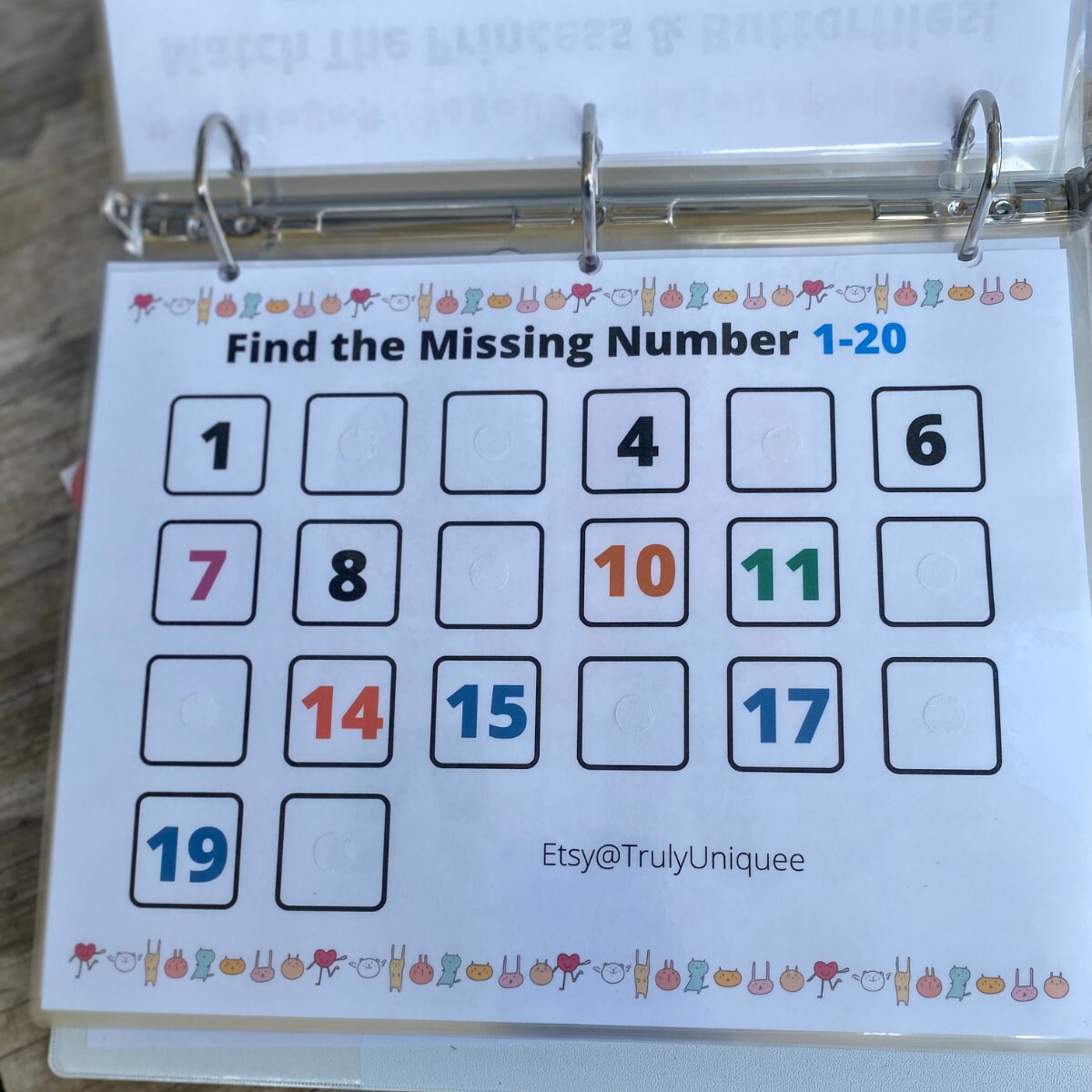 Missing Numbers 1-100 Missing Numbers Activities Sheet Practice Prek ...