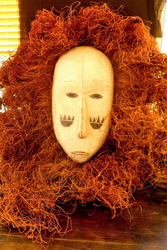 Impressive Mask Fang Nigil. Vintage Africa Mask. Gabon Vintage | Etsy