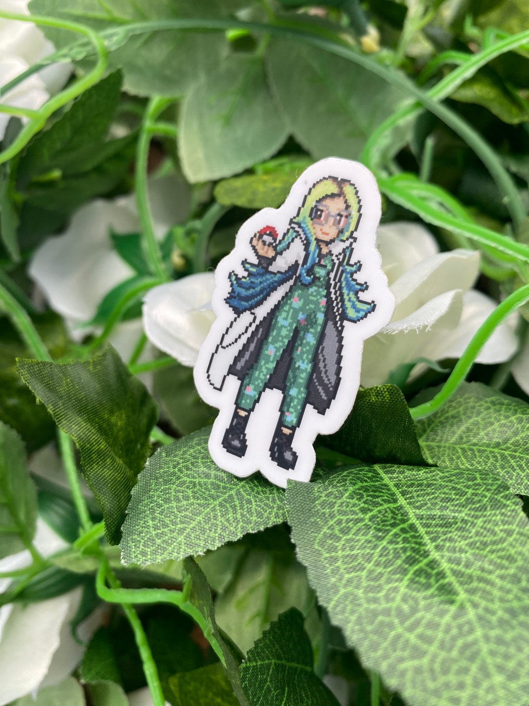 Pixel Professor Pumpka Sticker - Pumpkaamy - Etsy