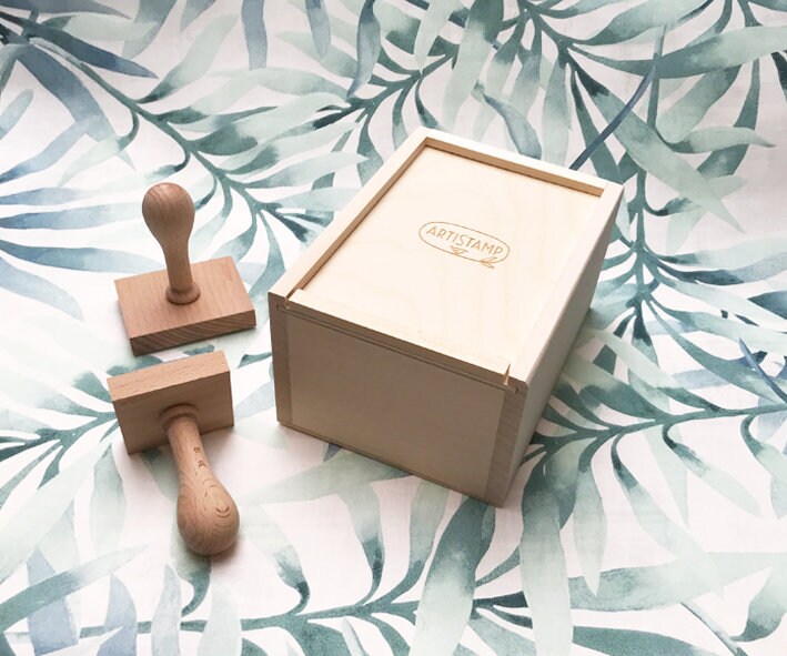 Wooden Stamp Holder Box for Artistampdesign Stamps - Etsy