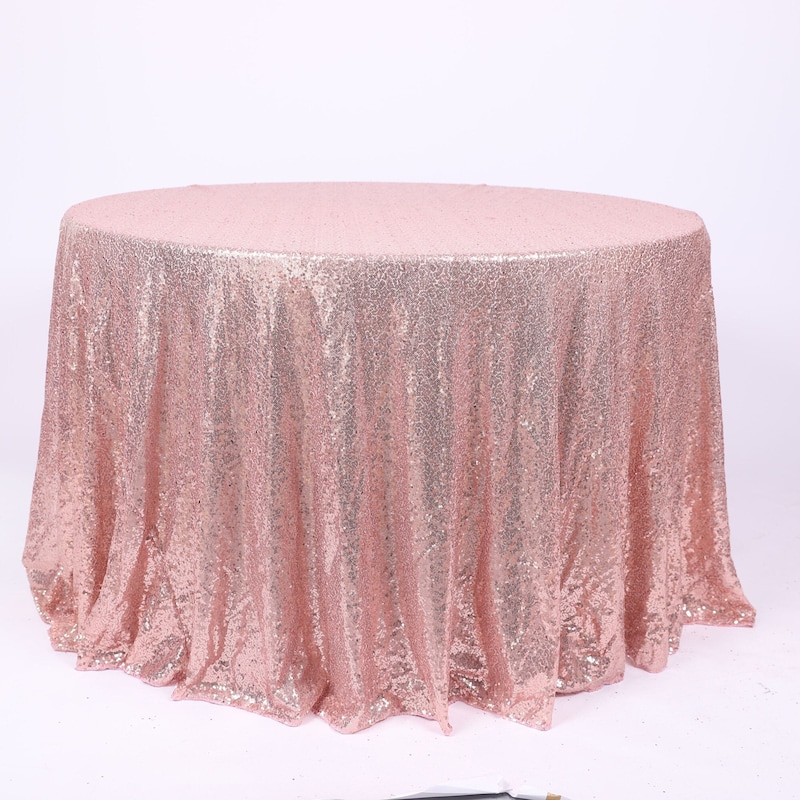 Rose Gold Round Tablecloths - Etsy