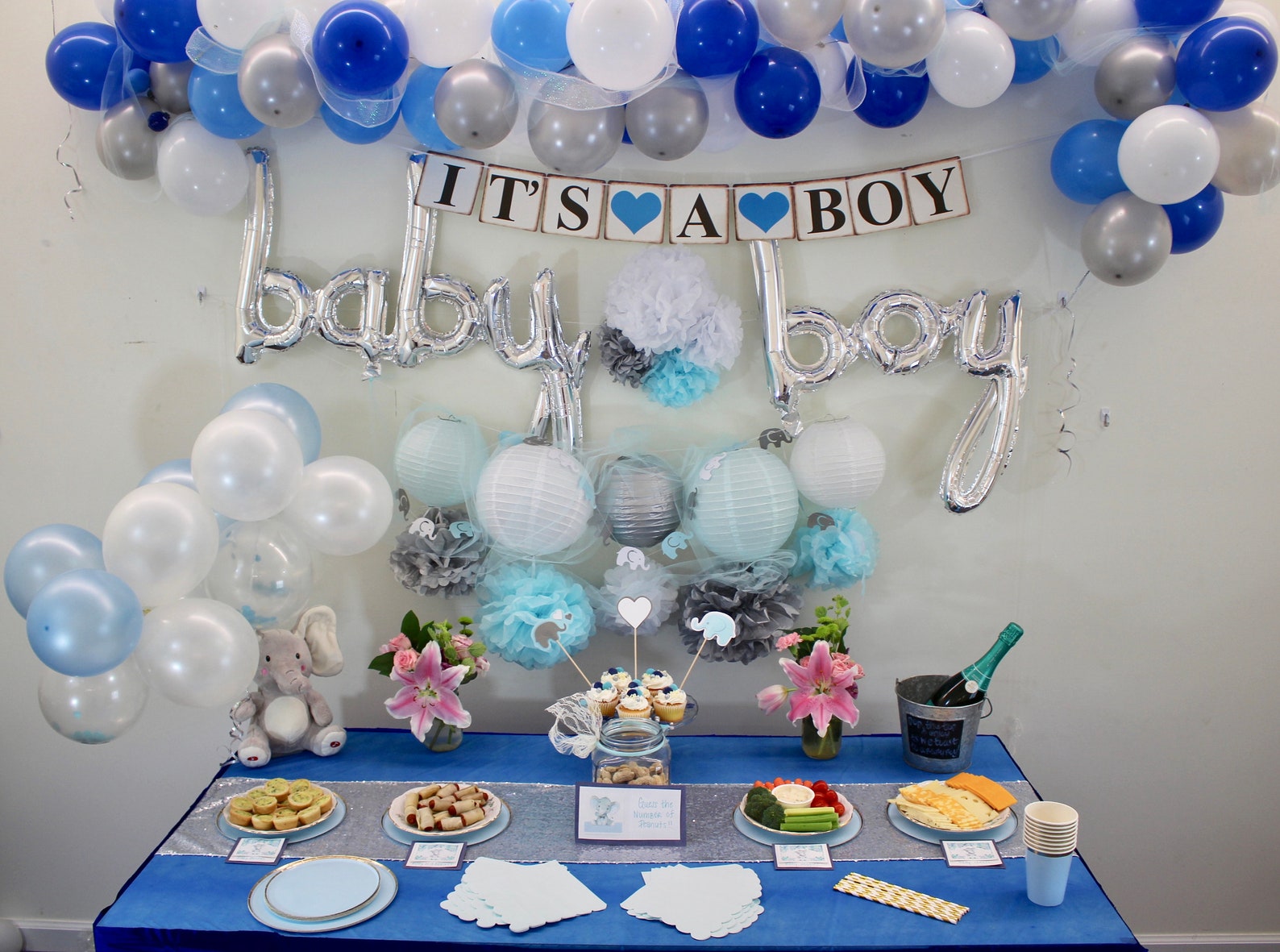 Baby Boy Party Box Its a Boy Shower Party Box Boy Baby - Etsy