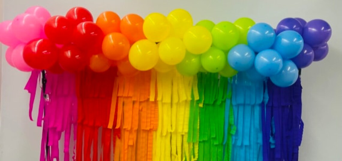 Pride Party Box // Pride Party in a Box // Rainbow Party Box // Rainbow ...