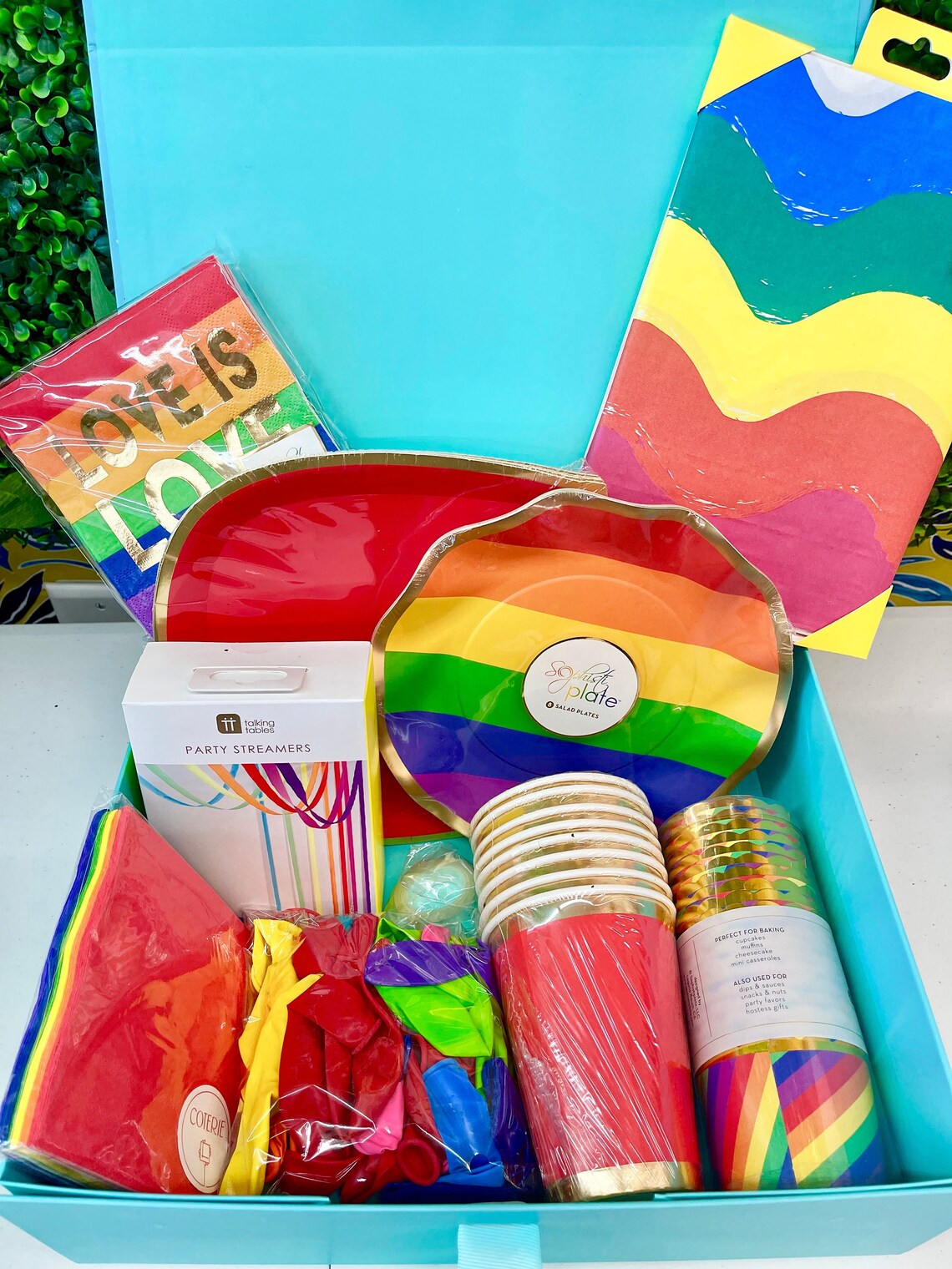 Pride Party Box // Pride Party in a Box // Rainbow Party Box - Etsy