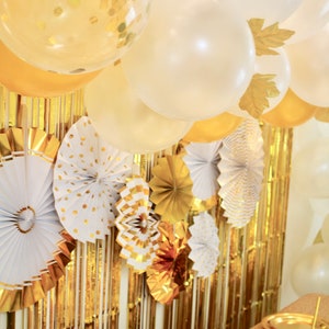 217 Piece Gold Party Box \\ Gold Birthday Party \\ Gold Party \\ Gold ...