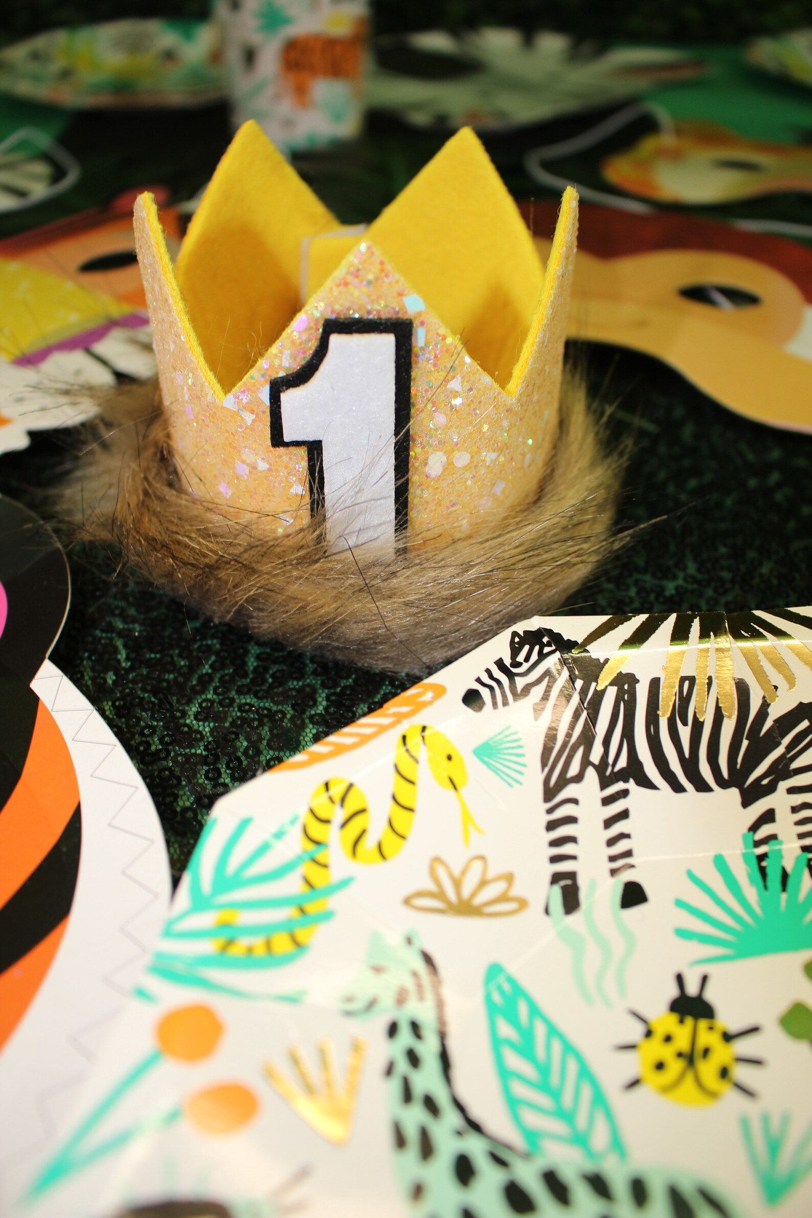 257 Piece Wild One Safari Party Box Wild One First | Etsy