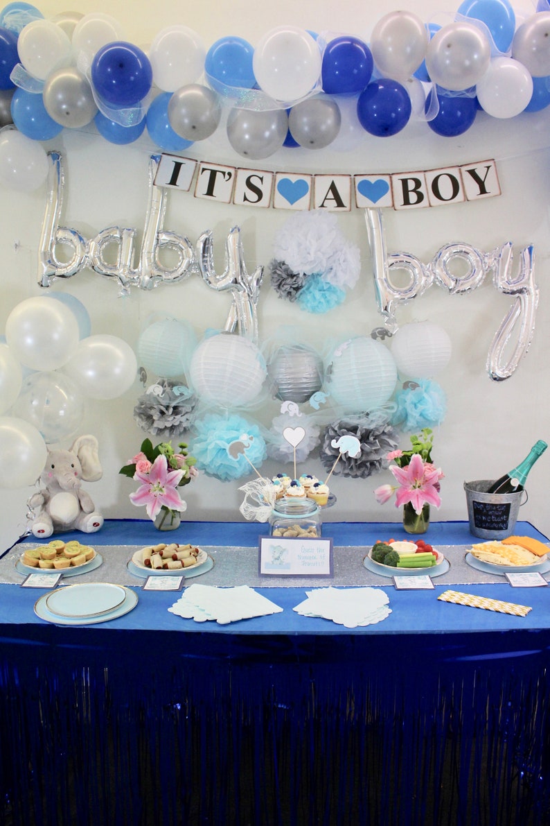 Baby Boy Party Box Its a Boy Shower Party Box Boy Baby - Etsy