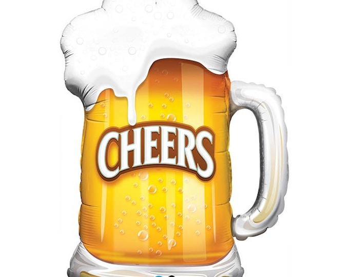 Beer Balloon 30th Birthday Party Beer Birthday Beer Mug Decoration 21st ...