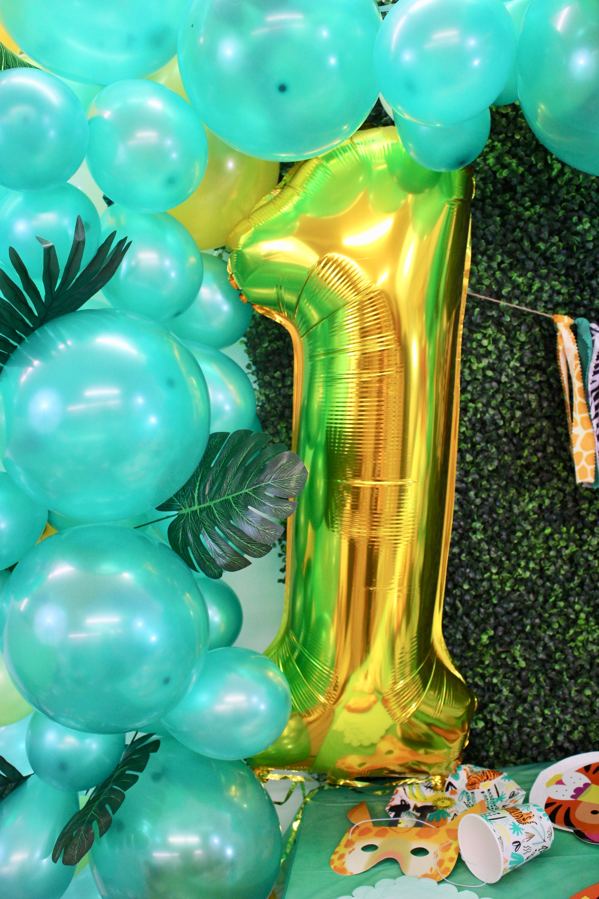 257 Piece Wild One Safari Party Box Wild One First | Etsy