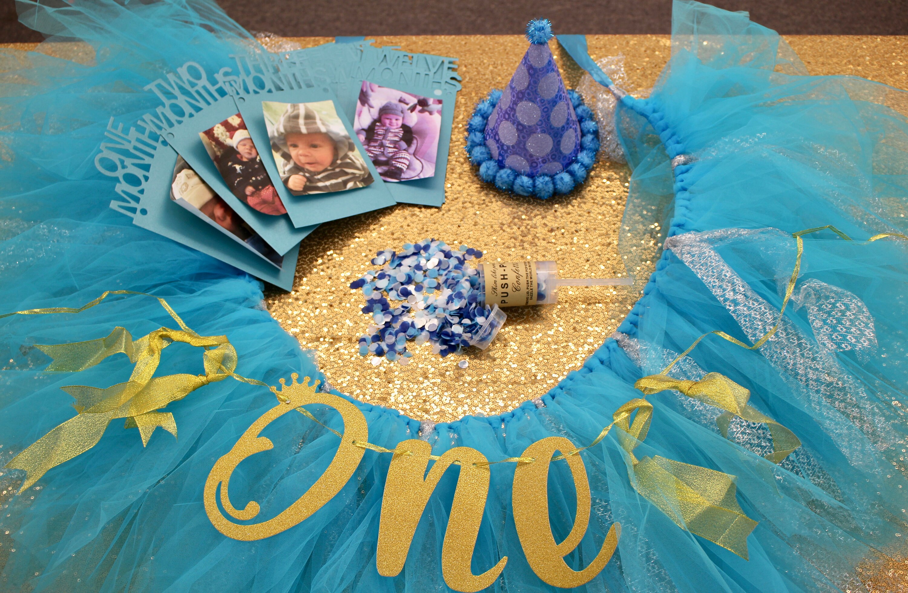 1st Birthday Accessories Mini Party Box - Etsy UK