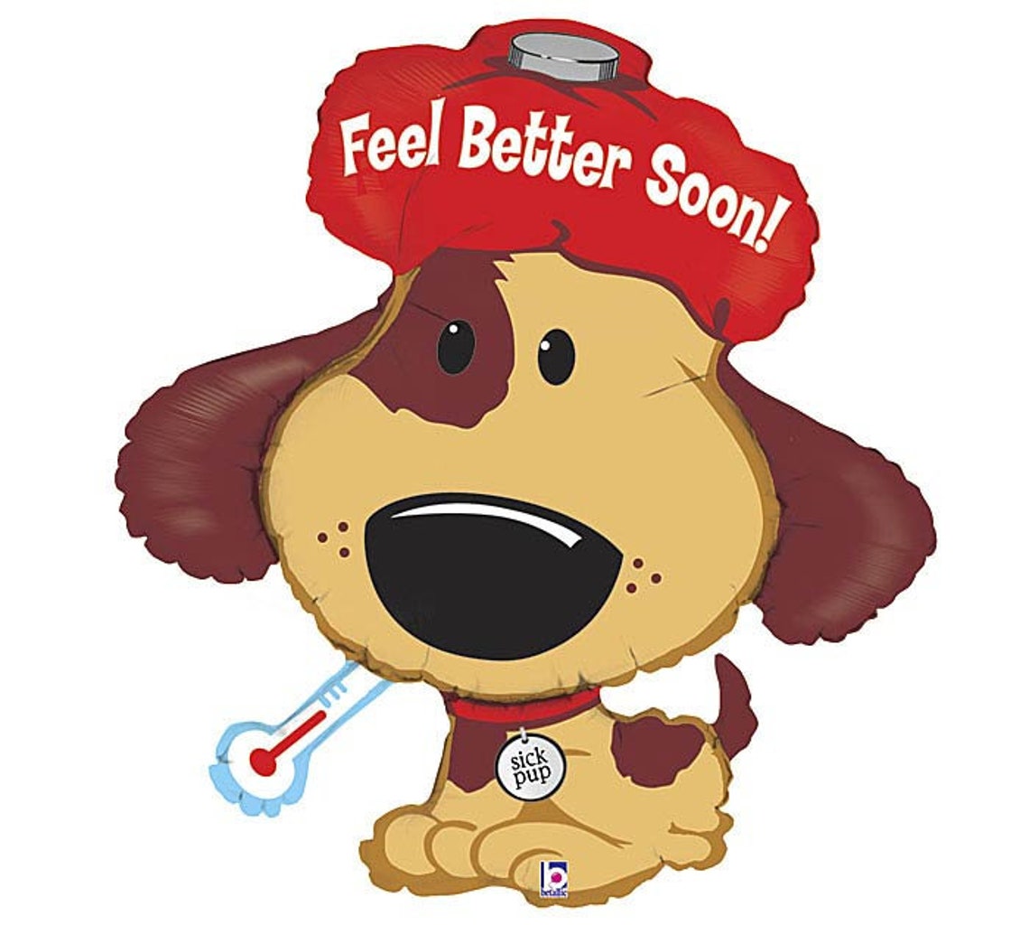 Feel Better Soon Balloon Sick Balloon Get Well Balloon - Etsy