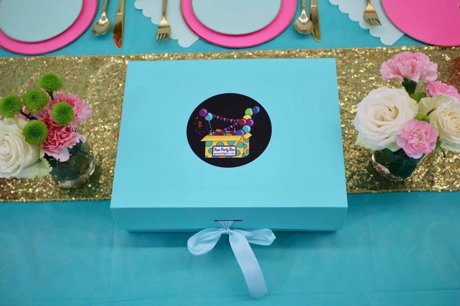 115 Piece Shooting Star Party Box \\ Birthday Party Box \\ Dinner Party ...