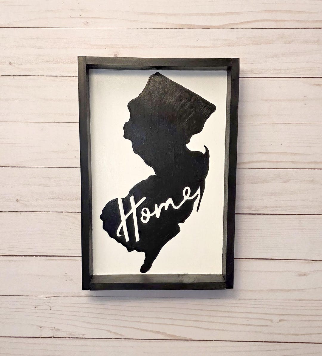 New Jersey State, Home State, Wall Decor, Shelf Decor, Unique Gifts - Etsy