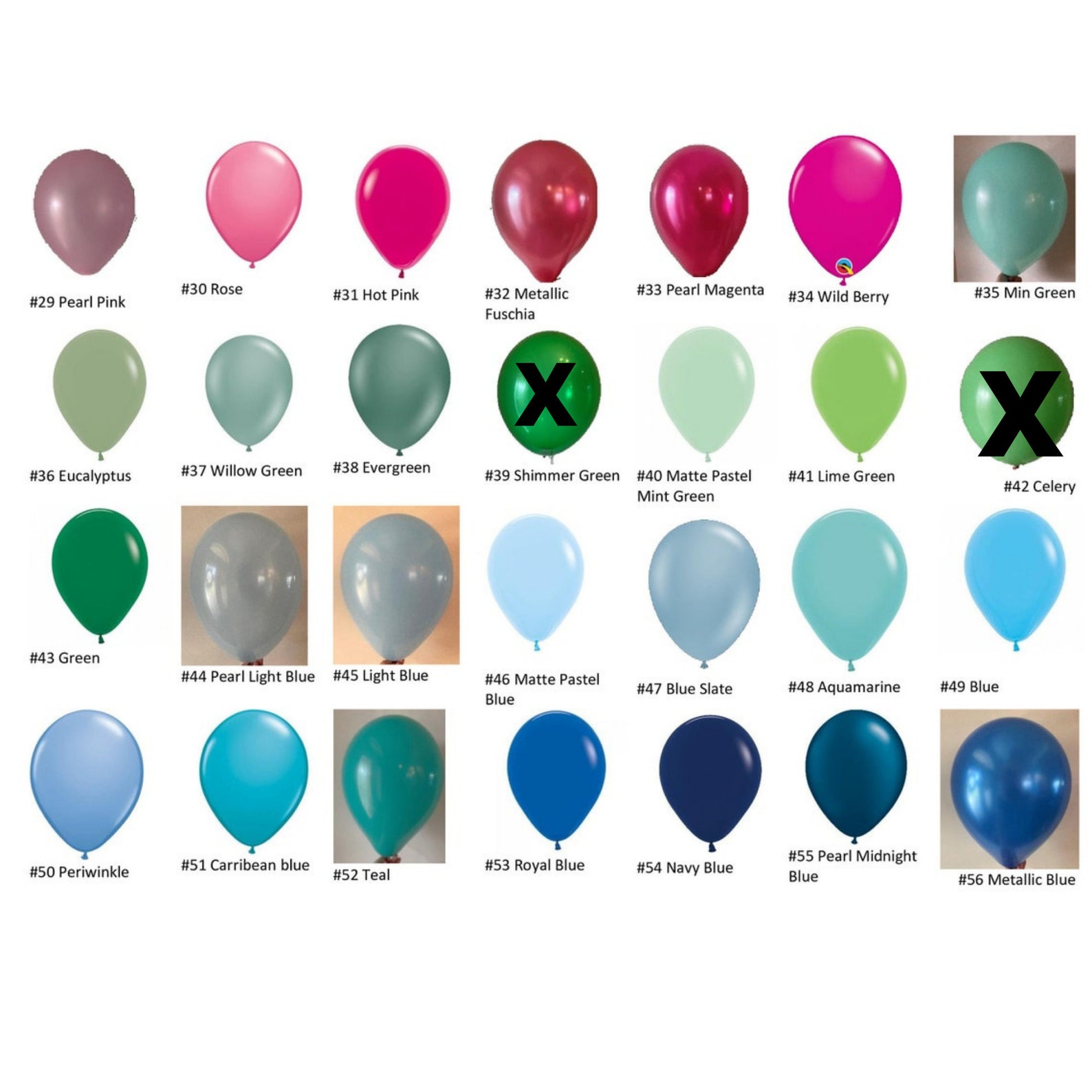 Mini 5 Inch Balloons choose Your Color Air Filled Balloons - Etsy