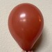 Terra Cotta Rustic Earth Balloons 5",11" and 24 Inch Balloons, Terra ...