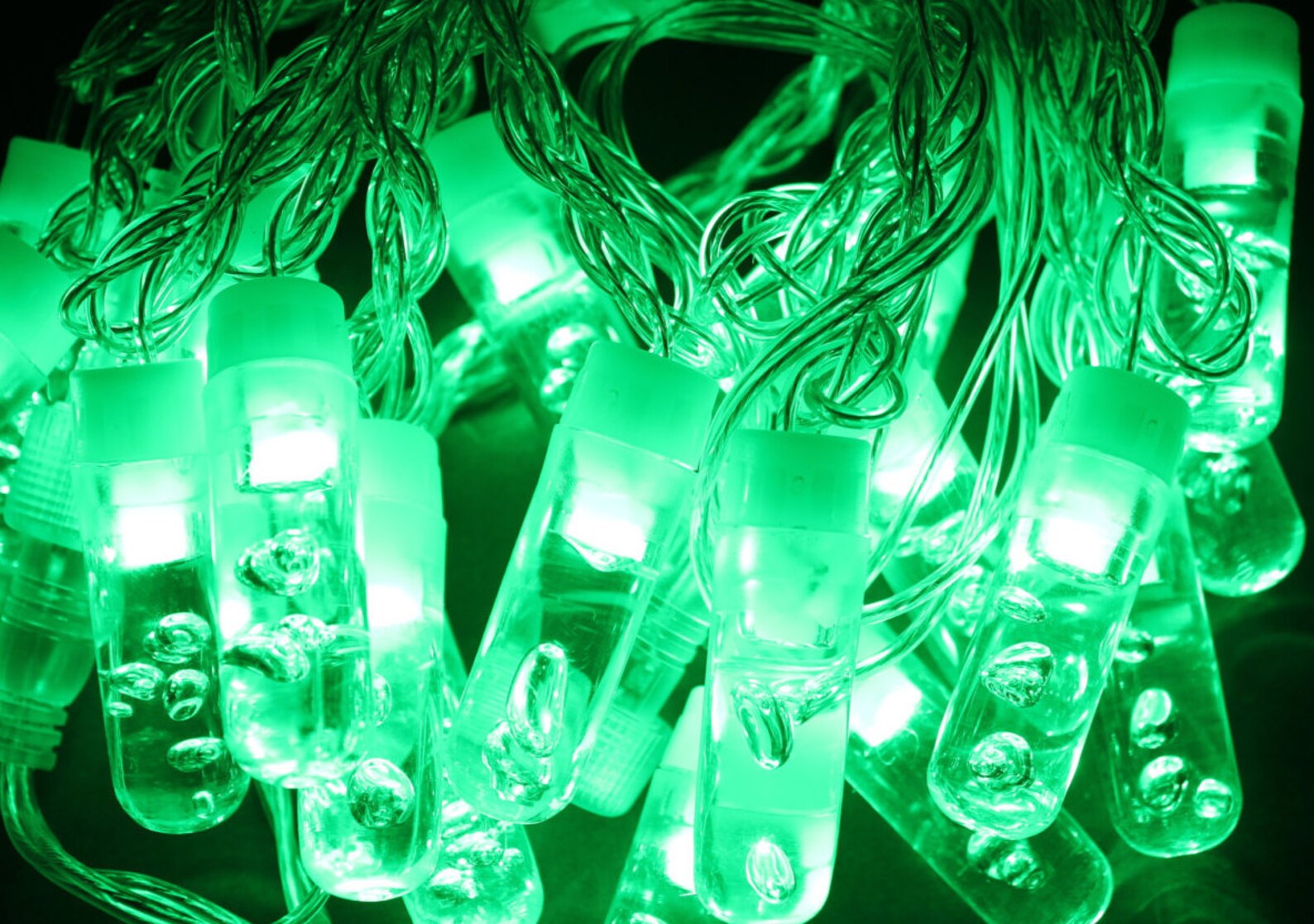 Icicle Linkable LED String Lights Icicles Patio Light Party - Etsy