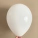 White Tuftex Balloons | White Biodegradable Latex Balloons, White Party ...