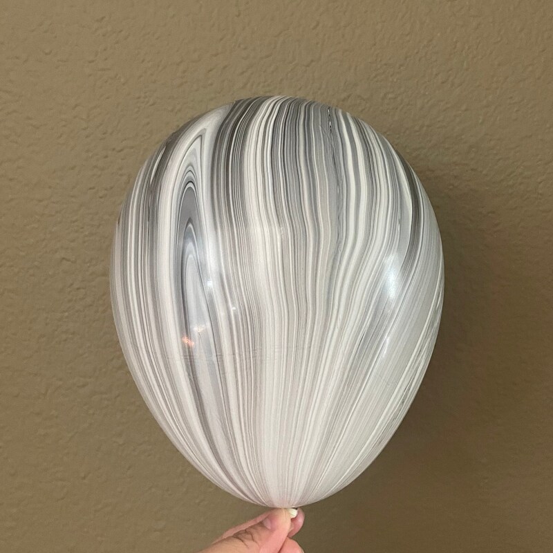 Marble Balloons - Etsy