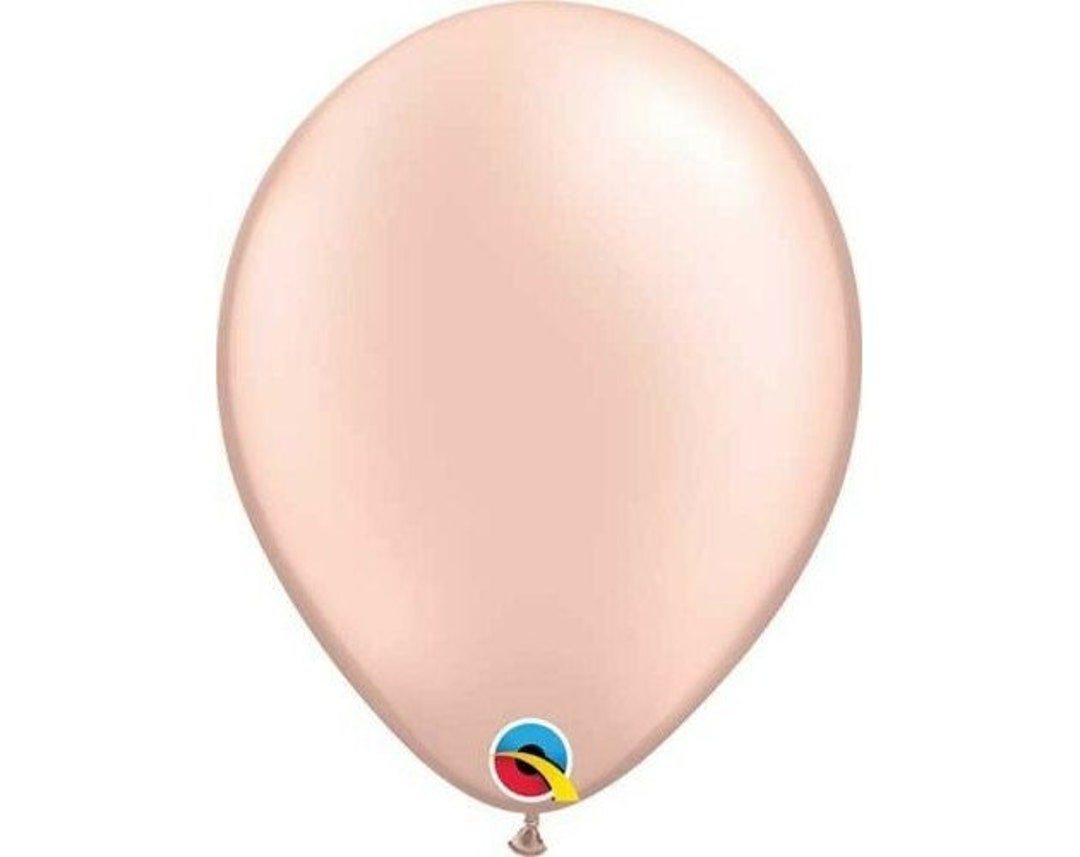 Pearl Peach Balloons | 11 Inch 5" Qualatex USA Solid Latex Balloons ...