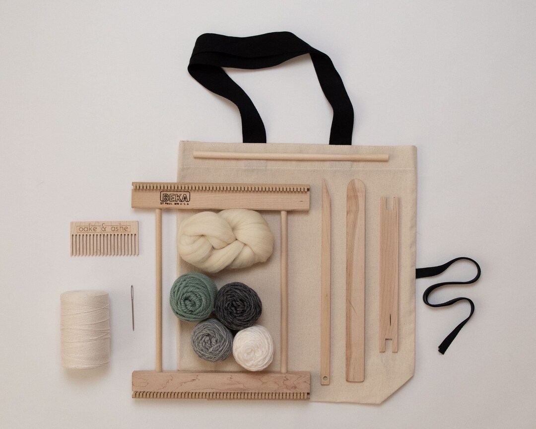 10" Frame Loom Weaving Kit / Everything You Need to Make Your Own Woven ...