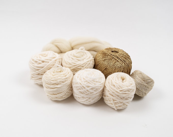 Nordic Snowfall Yarn Pack - Etsy