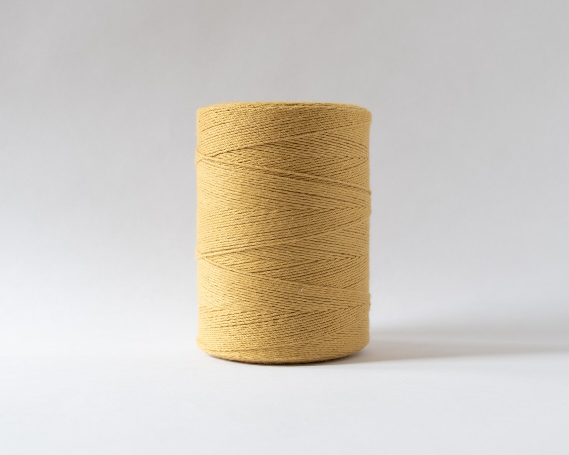 Mustard Cotton Warp Thread for Weaving - Etsy