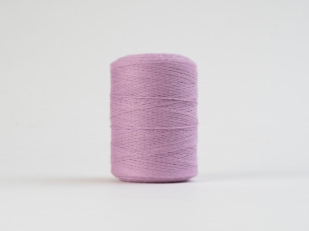 Lilac Cotton Warp Thread for Weaving - Etsy