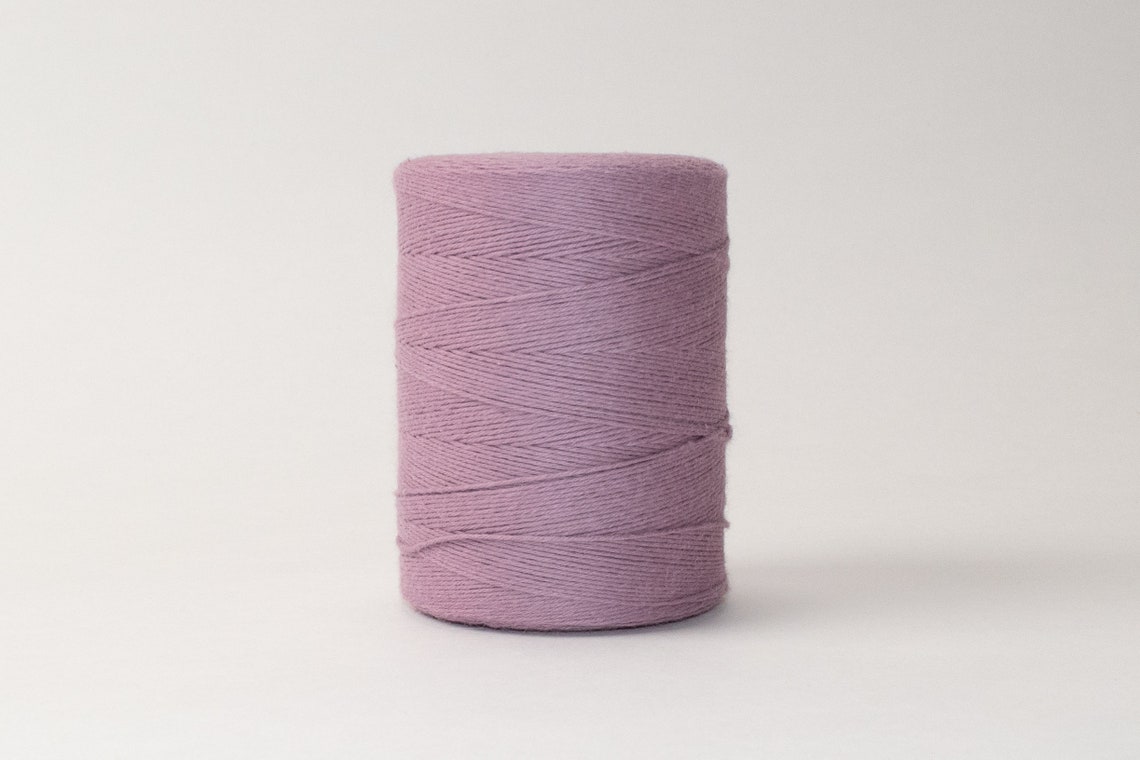 Lilac Cotton Warp Thread for Weaving | Etsy
